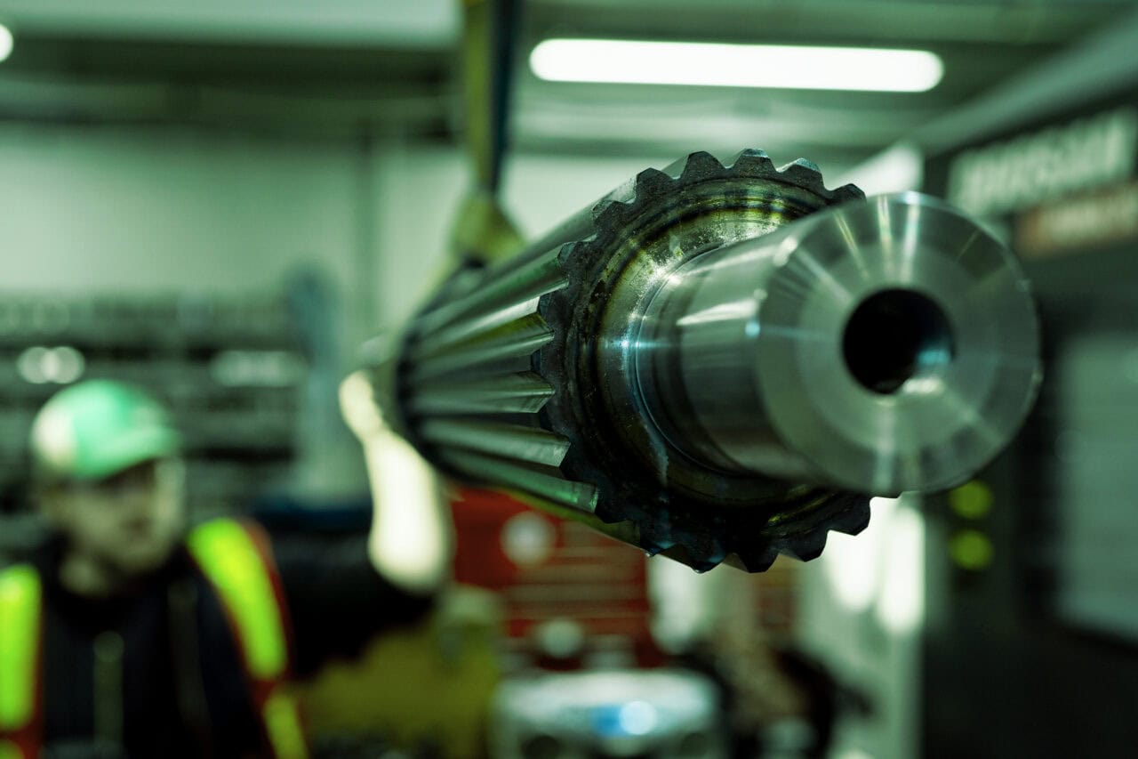 Splined Solid Arbors - Promac Sawmill